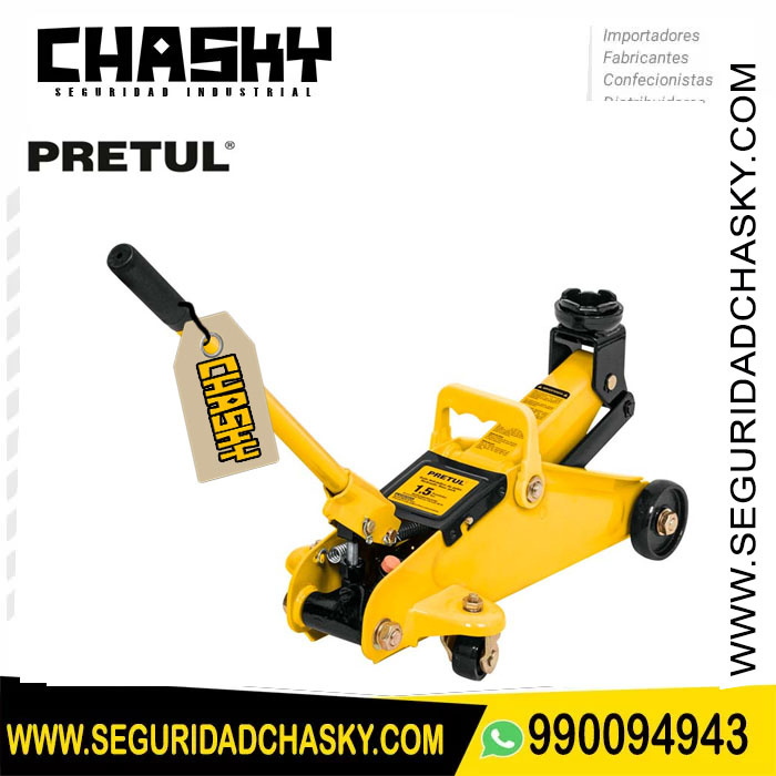 Gata Hidráulica tipo Lagarto Pretul 22070, 1.5 toneladas | EPPNORTE.COM - Equipos de Protección ...